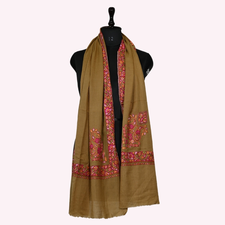 Sozni Embroidery Stole – Elevate Your Style with Timeless...