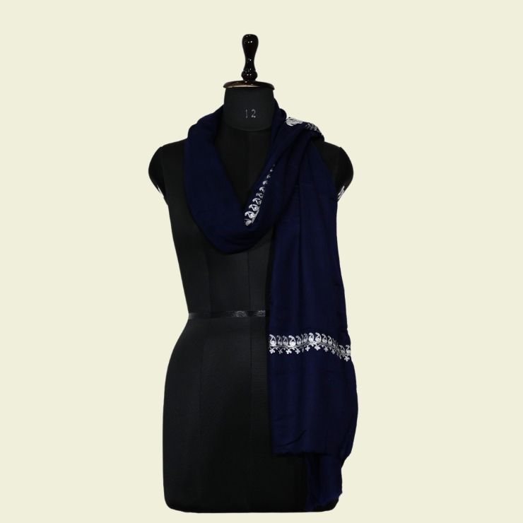 Sozni Embroidery Stole – Elevate Your Style with Timeless...